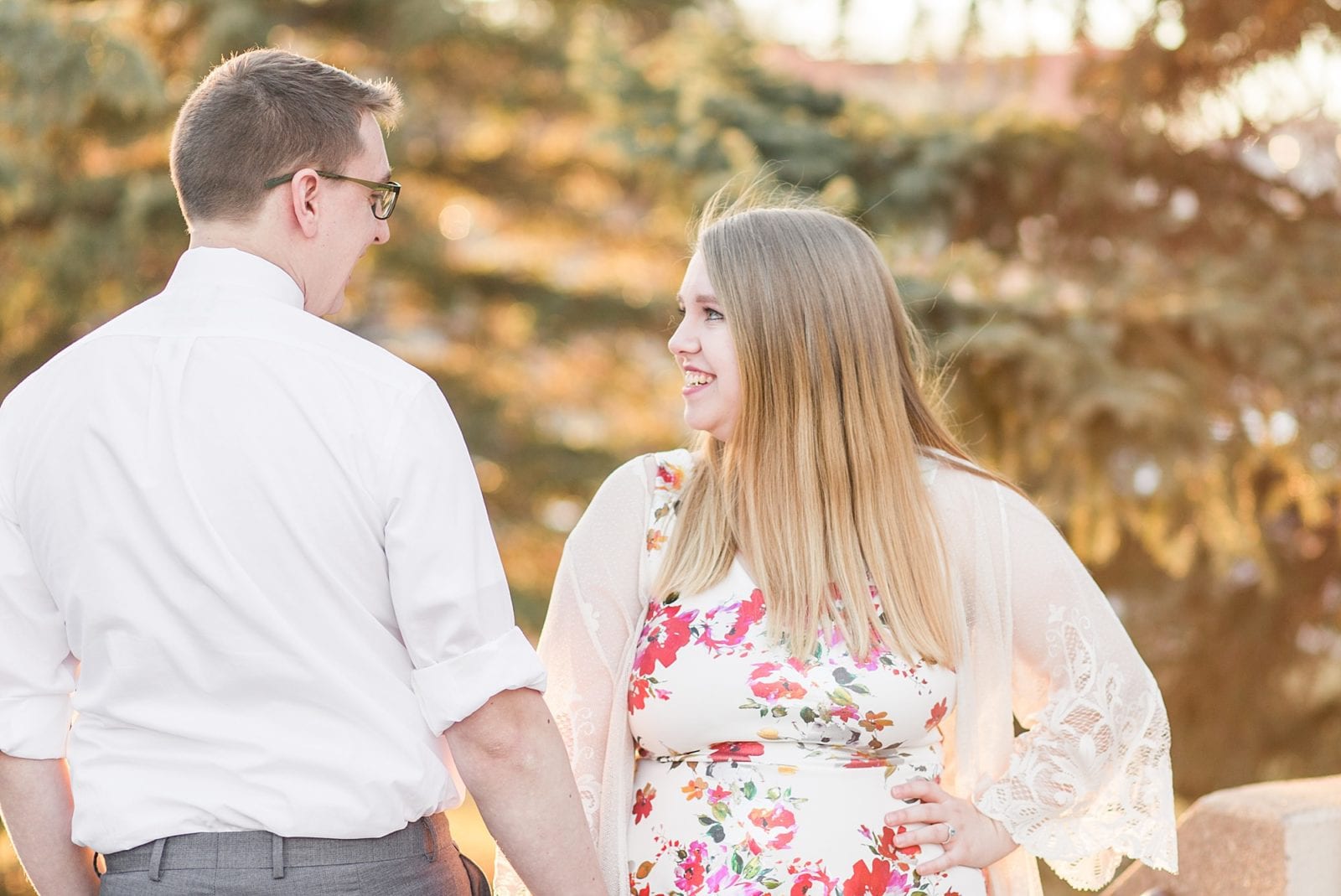 Kaylen & Ian - Engagement Session in Island Park and Downtown Fargo