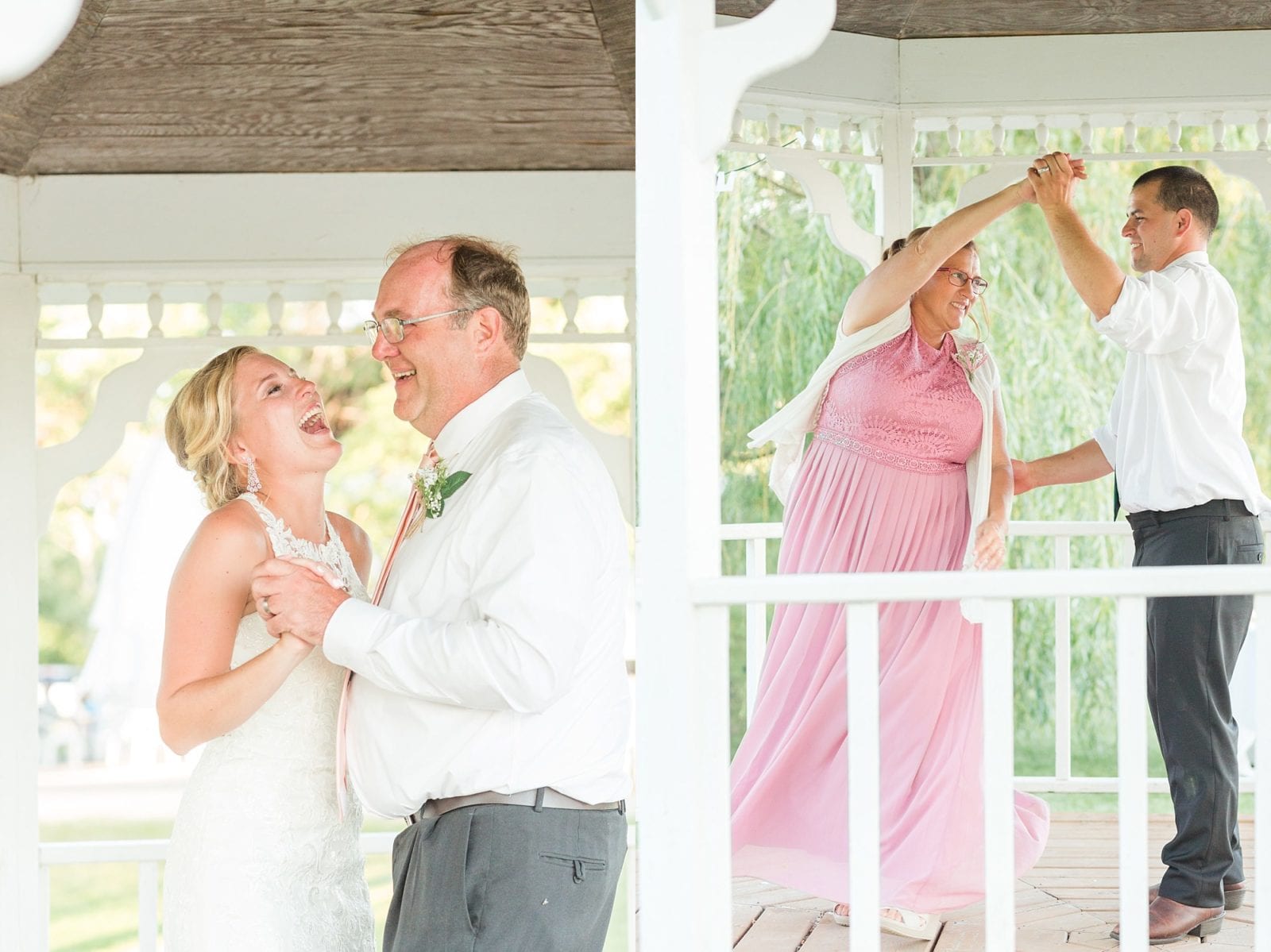 Emerald Green Wedding at A Friends House - Danice & Logan