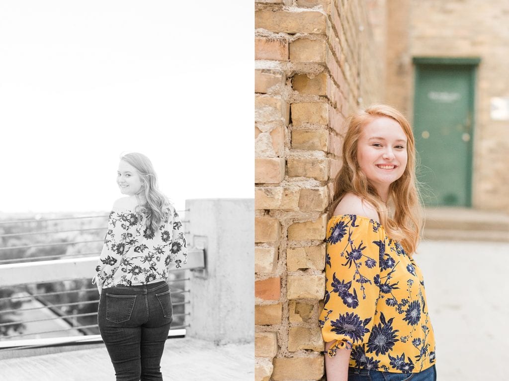Senior Photos in Downtown Fargo, ND - Alecs Kay Photography