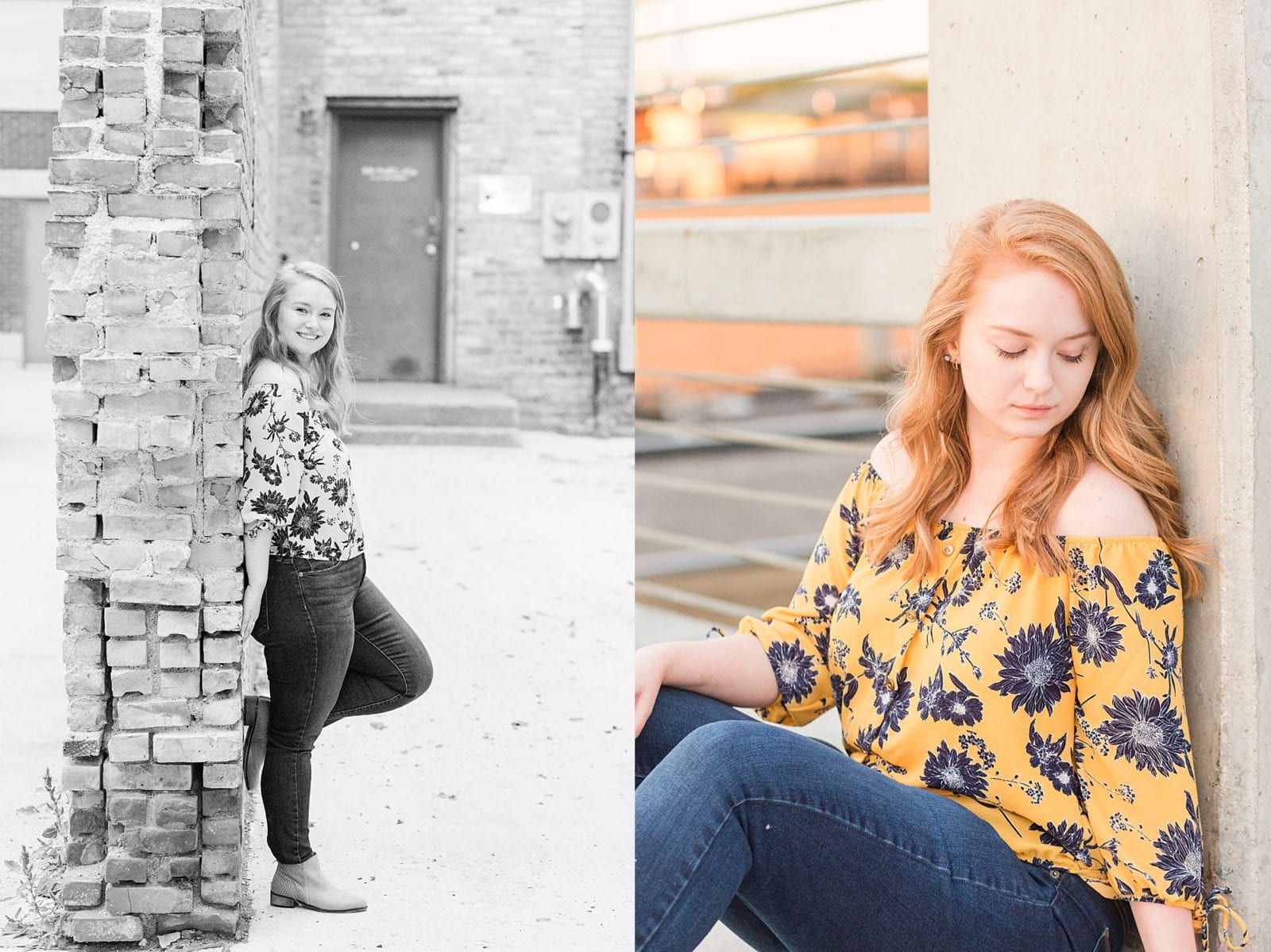 Senior Photos in Downtown Fargo, ND - Alecs Kay Photography