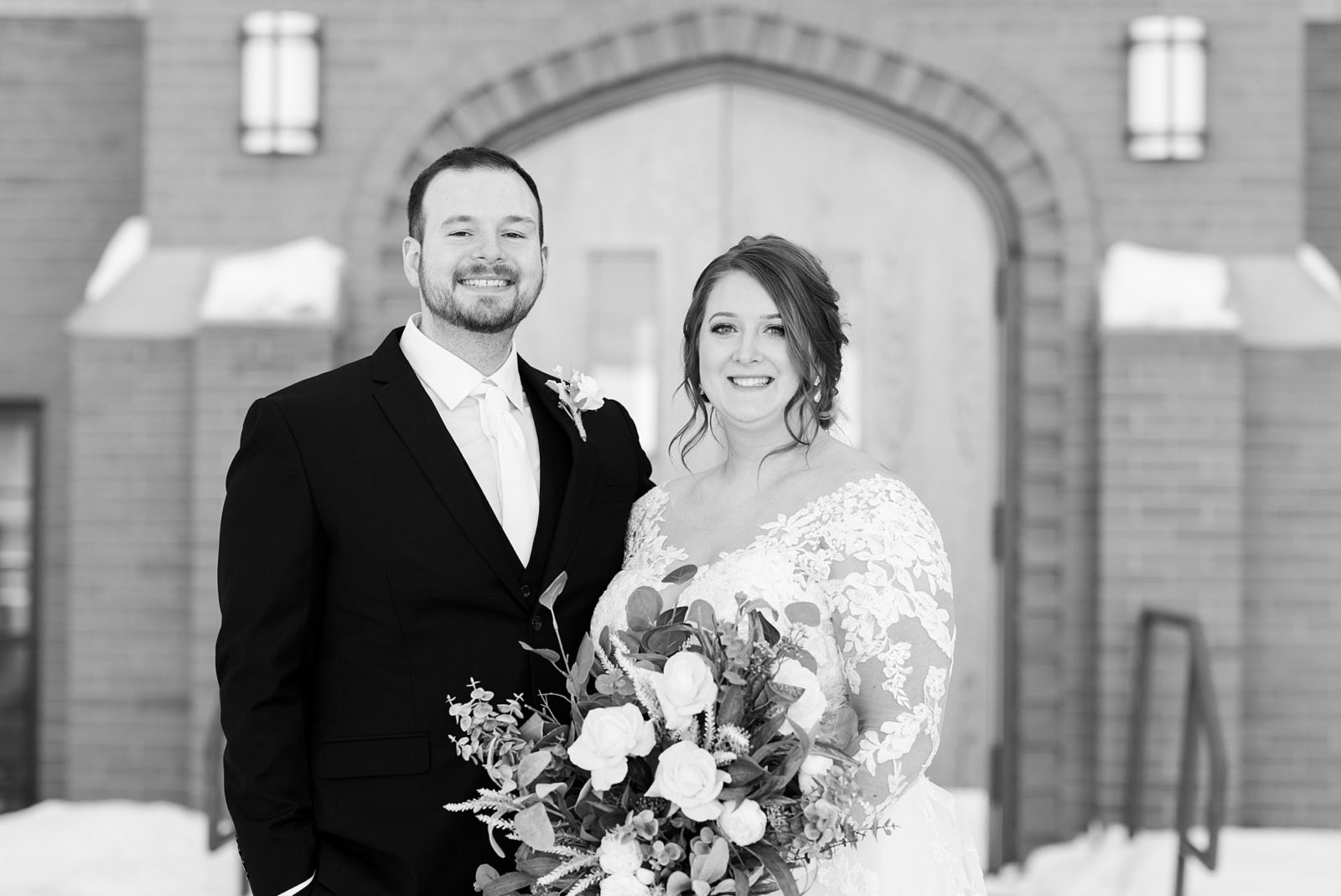 Winter Wedding at Sanctuary Events Center - Alecs Kay Photo