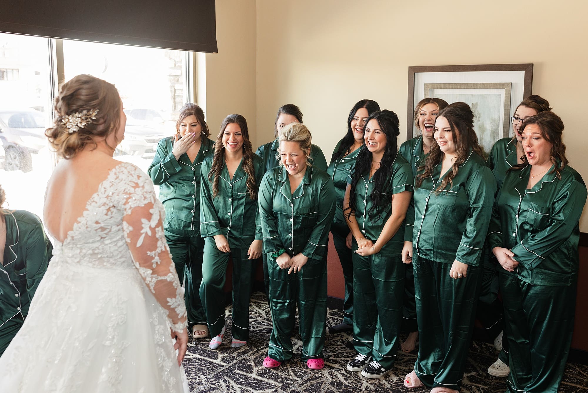 Winter Wedding at Sanctuary Events Center - Alecs Kay Photo